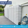 2000 Litre Thin Poly Water Tank (ThinTanks) - 470mm x 2400m x 1970mm ...
