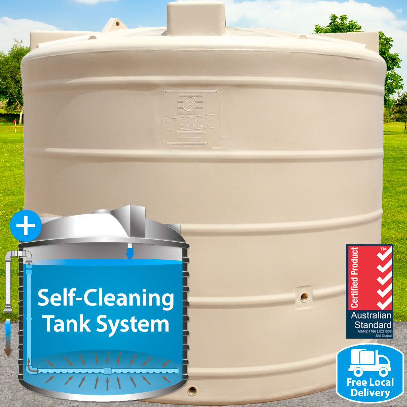 Self-Cleaning Water Tanks - TankVac System | Tank Shop