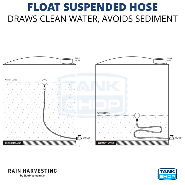 25mm Floating Offtake Valve FOTV02 (Rain Harvesting) - Tank Shop