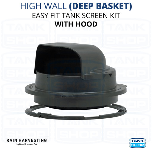 High Wall (Deep Basket) Easy Fit Tank Screen Kit with Hood TSEF18 ...