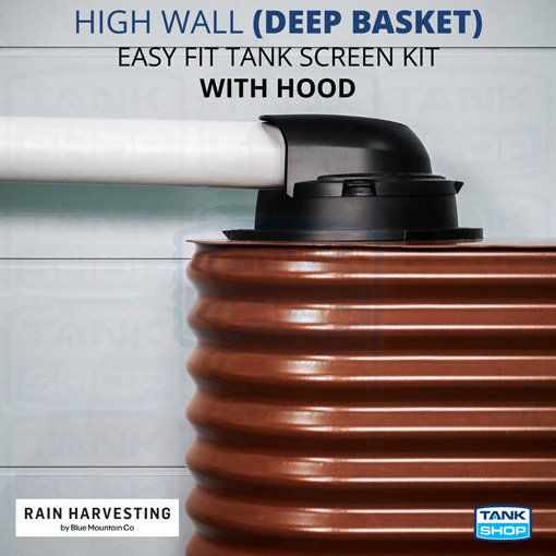High Wall (Deep Basket) Easy Fit Tank Screen Kit with Hood TSEF18 ...