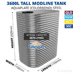 Modline Steel Water Tanks - AQUAPLATE® Rainwater Tanks - Tank Shop