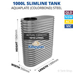 AQUAPLATE® Steel Water Tanks - COLORBOND® Tanks - Tank Shop