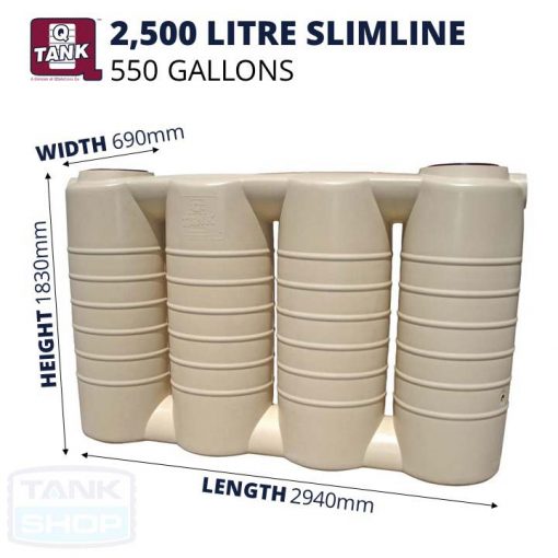 Slimline Water Tanks - Slim Rainwater Tanks | Tank Shop