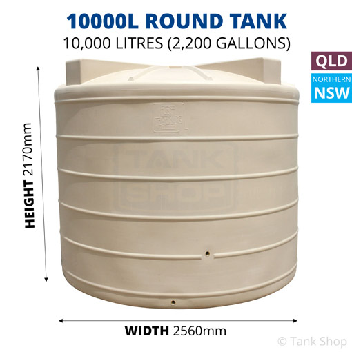 Poly Water Tanks - Poly Rainwater Tanks (Polyethylene) | Tank Shop