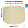 QTank Water Tanks - Slimline, Domestic & Rural Poly Tanks - Tank Shop