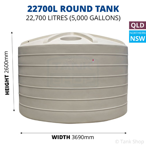 Poly Water Tanks - Poly Rainwater Tanks (Polyethylene) | Tank Shop