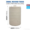 QTank Water Tanks - Slimline, Domestic & Rural Poly Tanks - Tank Shop