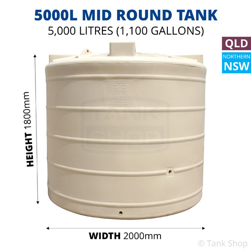 Poly Water Tanks - Poly Rainwater Tanks (Polyethylene) | Tank Shop