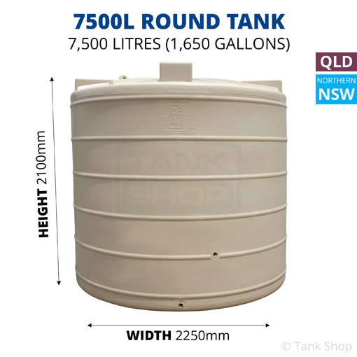 Poly Water Tanks - Poly Rainwater Tanks (Polyethylene) | Tank Shop