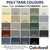 10000 Litre Round Poly Water Tank (QTank) - 2560mm x 2170mm (2200 Gal ...