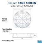 Rainwater Tank Inlet - Inlet Screens, Covers & Filtration - Tank Shop