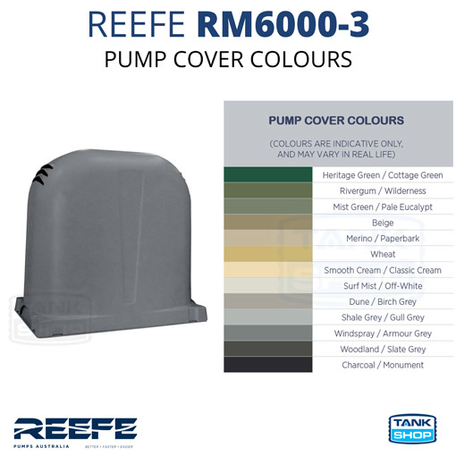 REEFE RM6000-3 Rain to Mains System w/ Pump Cover - Tank Shop