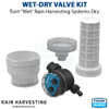 Wet-Dry Valve Kit (Rain Harvesting) - DRYV01 | Tank Shop